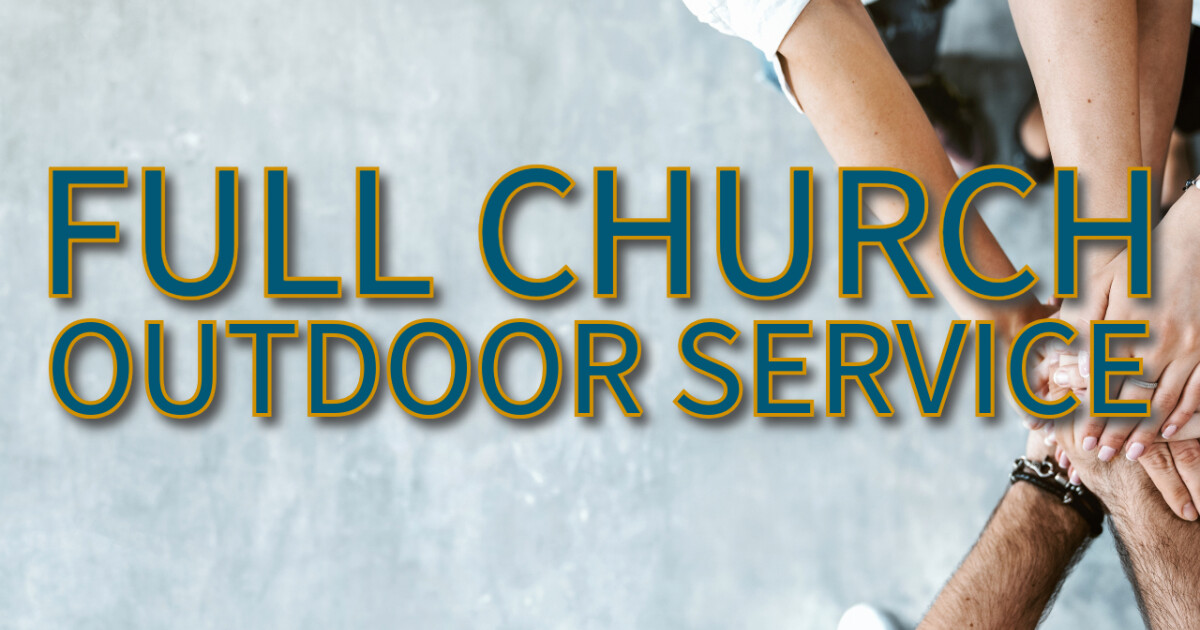 Full Church Outdoor Service | West Bend Community Church