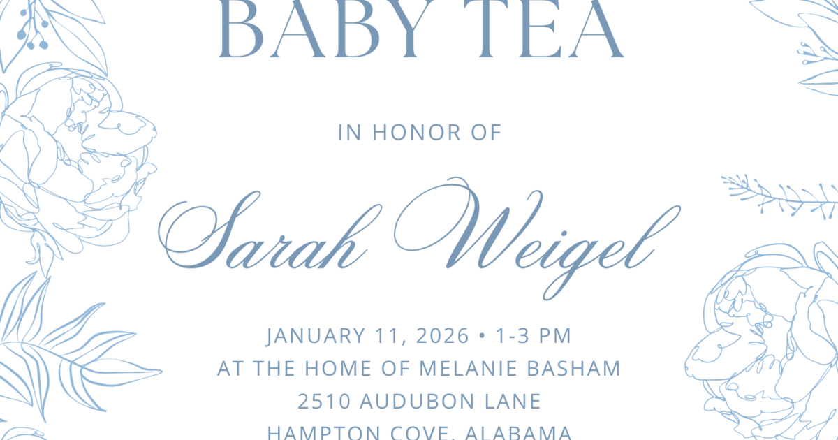 Baby Shower for Sarah & Adam Weigel | Twickenham Church of Christ