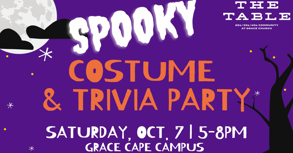 20s, 30s, 40s Spooky Costume & Trivia Night | Grace Church