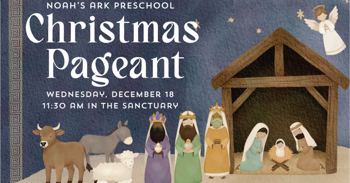 Noah's Ark Preschool Christmas Pageant | Lake Grove Presbyterian