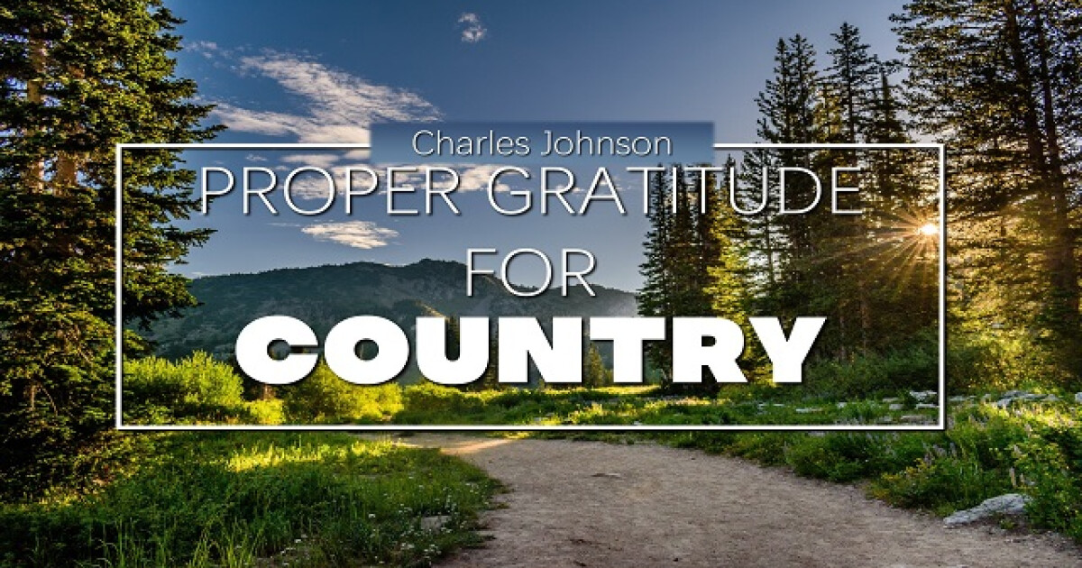 Proper Gratitude for Country | 2nd Blog | Second Baptist Church Lubbock