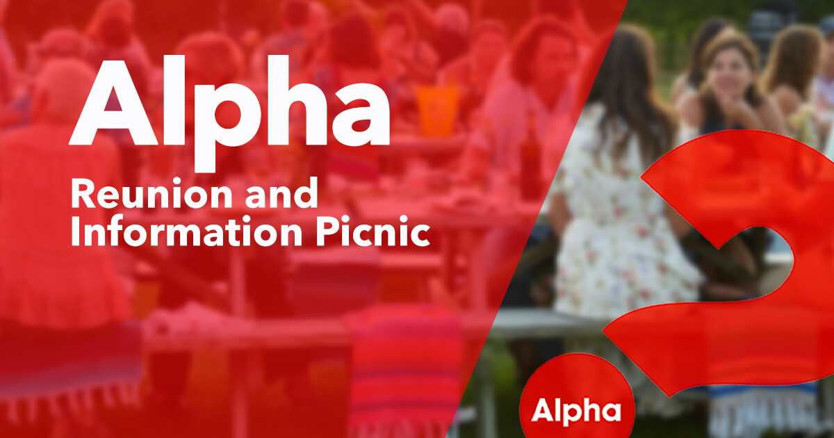 Alpha Reunion & Info Picnic | Christ Church | 7600 Ox Road, Fairfax ...