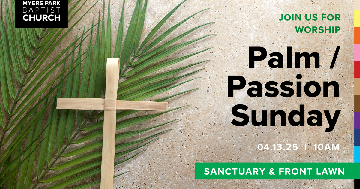 Worship | Palm/Passion Sunday | Myers Park Baptist Church