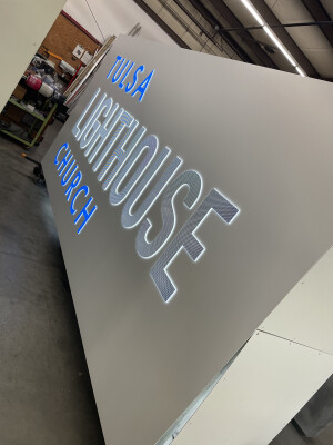 New Sign | Tulsa Lighthouse Church