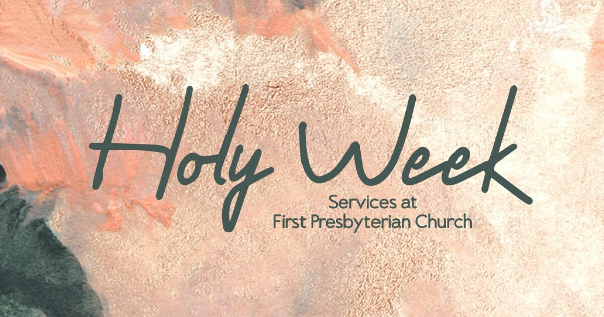 Good Friday Service | First Presbyterian Church Midland