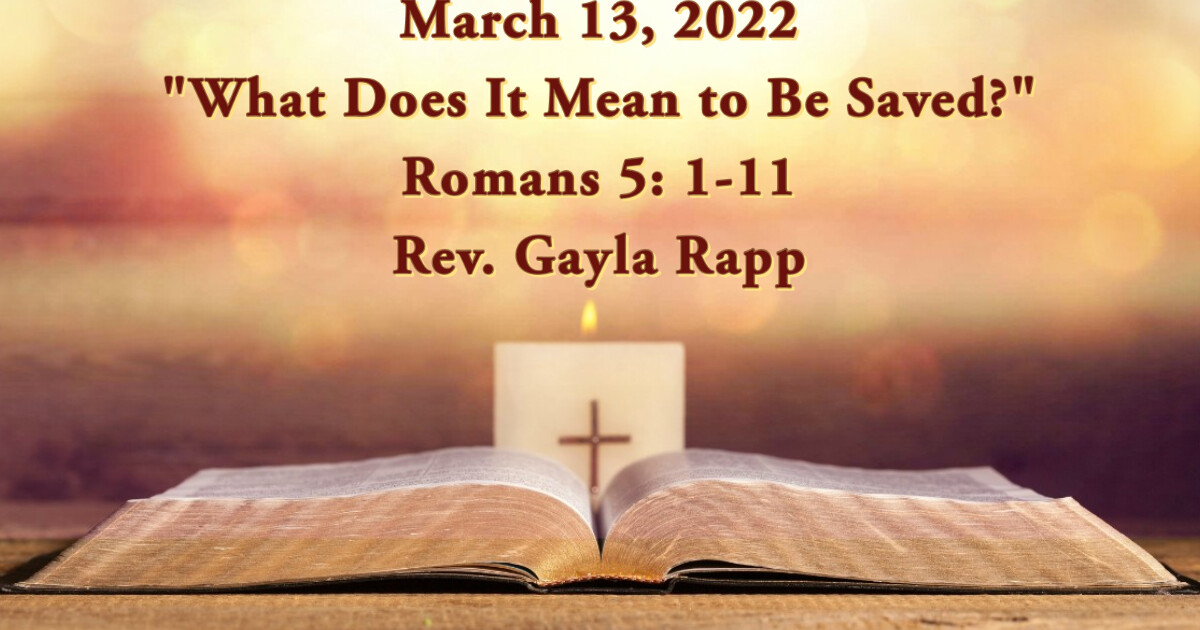 What Does It Mean to Be Saved? | Sermons | Asbury United Methodist Church