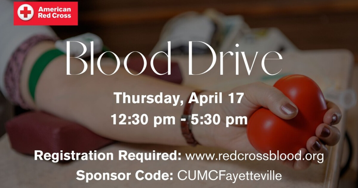 Red Cross Blood Drive | Central United Methodist Church