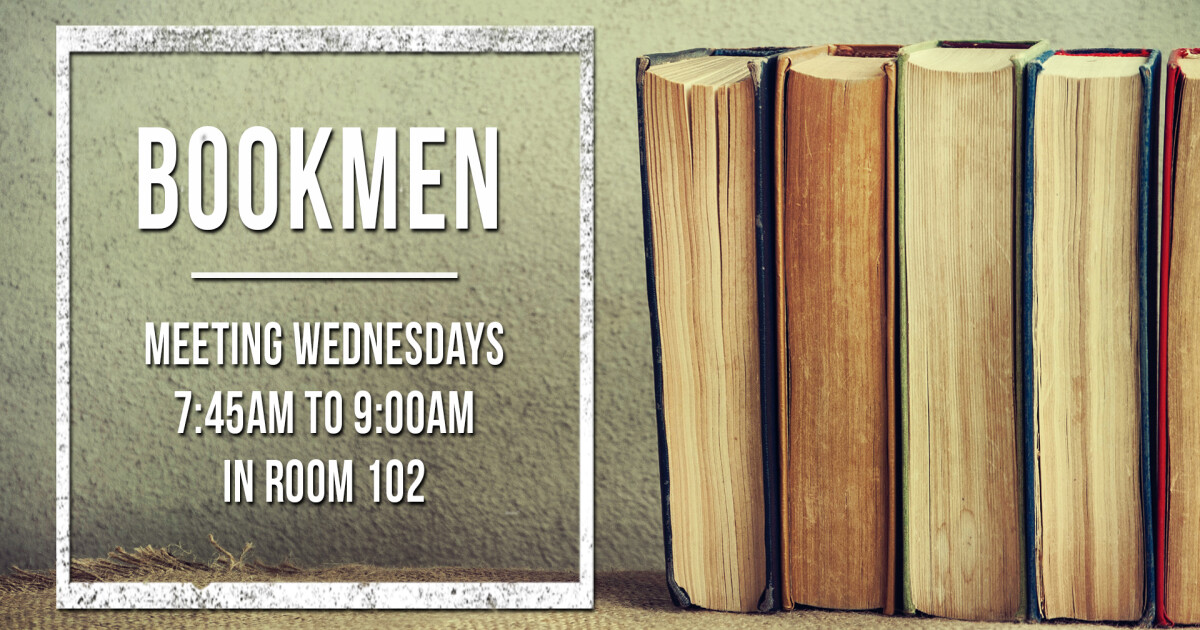 7:45 AM Bookmen | Desert Hills Lutheran Church
