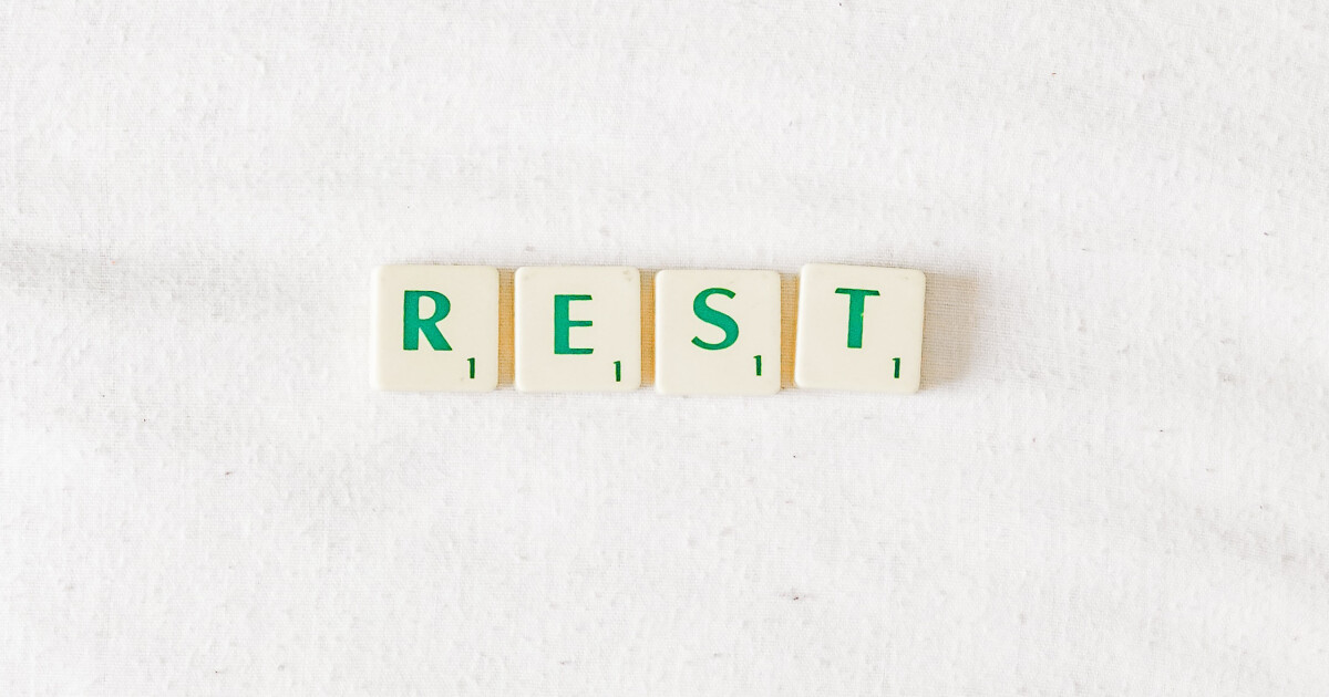 Rest | Blog | Cool Spring Baptist Church