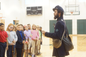 School students travel back in time | Articles | Trinity Lutheran Church