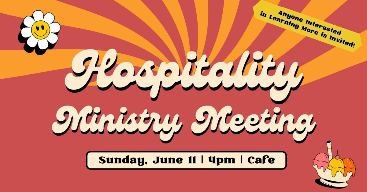 Hospitality Info Meeting | Tri-Village Christian Church