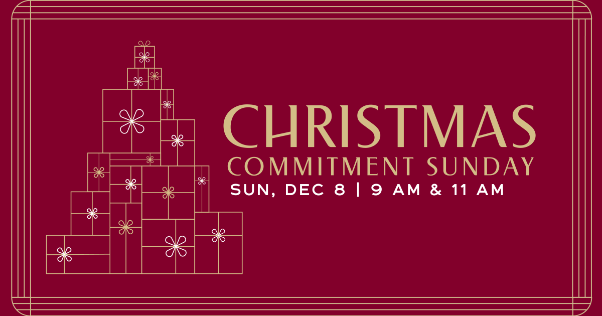 Christmas Commitment Sunday - 9 AM | Asbury | Tulsa