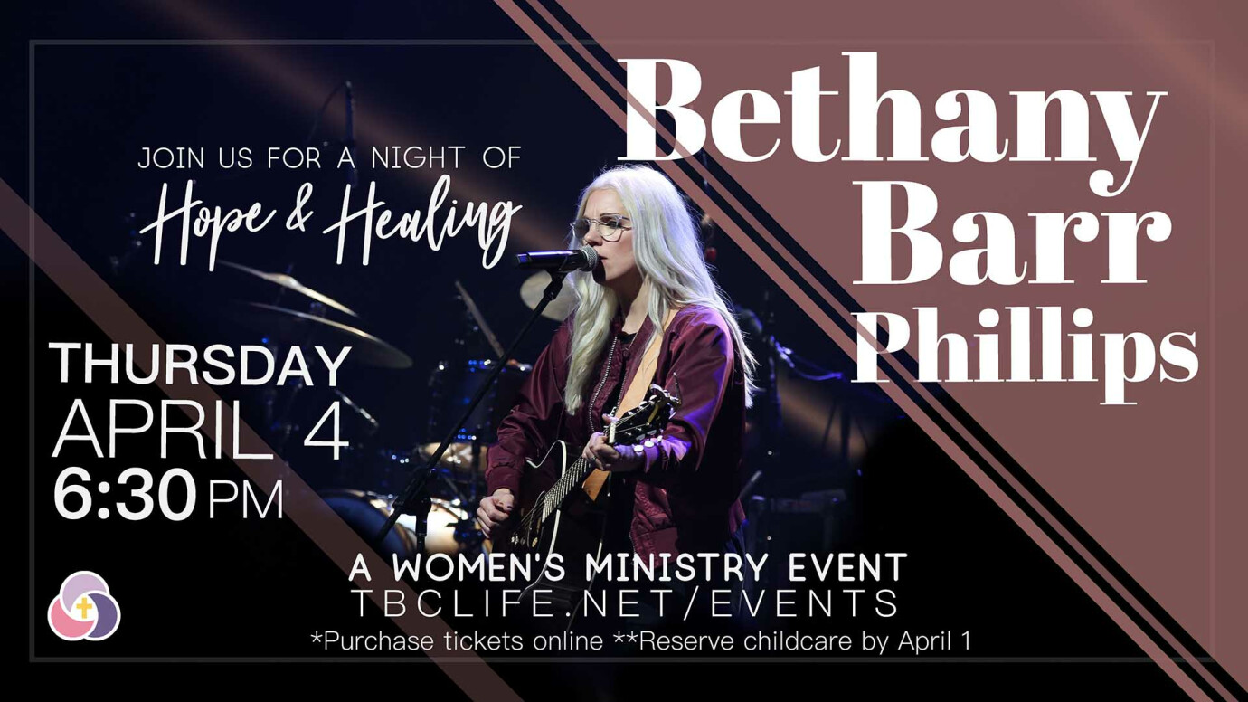 Women’s Ministry Event: Bethany Barr Phillips | Temple Baptist Church | Hattiesburg MS