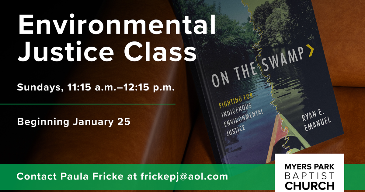 Environmental Justice Class "On the Swamp" Study | Myers Park Baptist ...