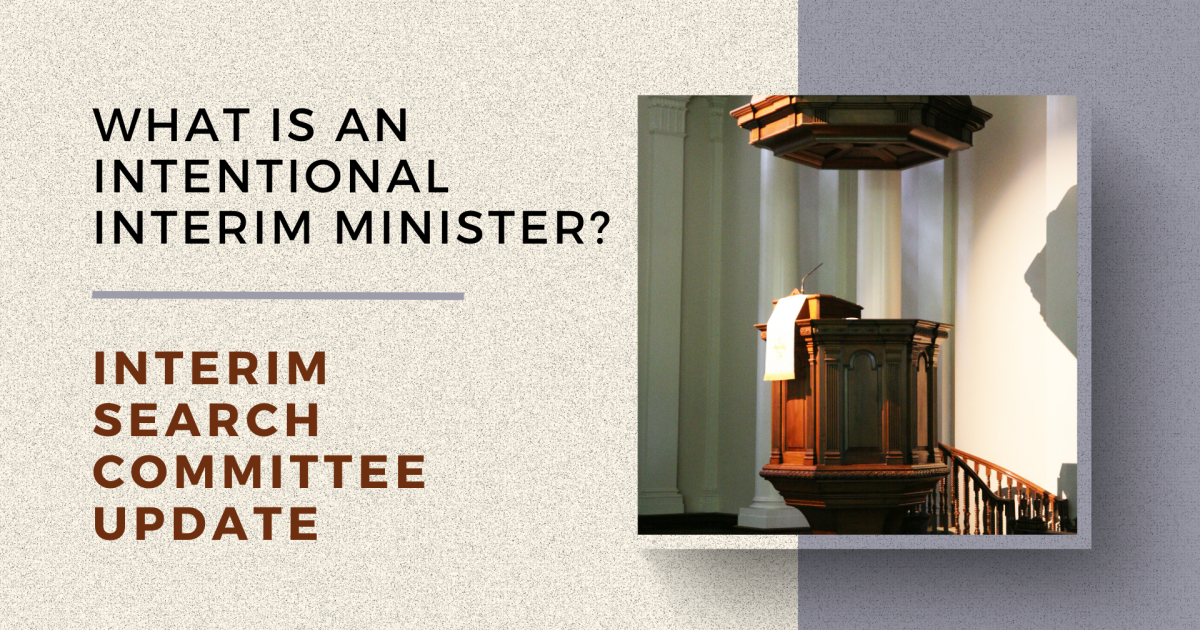 What is an Intentional Interim Minister? | Articles | Myers Park ...