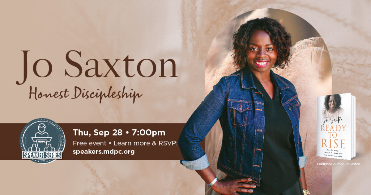 Speaker Series with Jo Saxton | Sermons | Memorial Drive Presbyterian ...