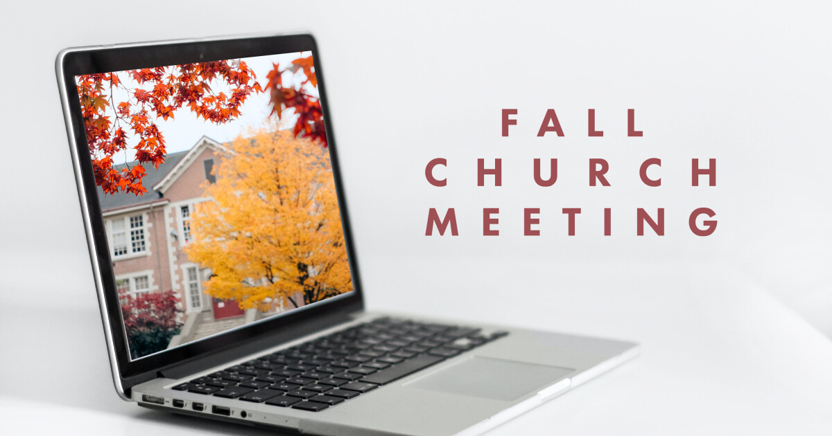 Fall Church Meeting 2021 | First News | m-89114