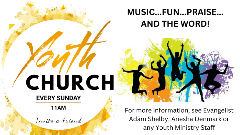 YOUTH CHURCH EVERY SUNDAY | Beloved St. John Evangelistic Church YOUTH CHURCH EVERY SUNDAY | Beloved St. John Evangelistic Church