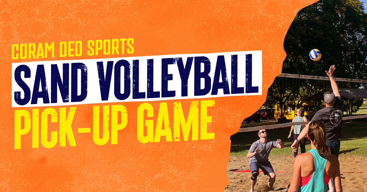 Sand Volleyball Pick-up Game | Coram Deo Bible Church