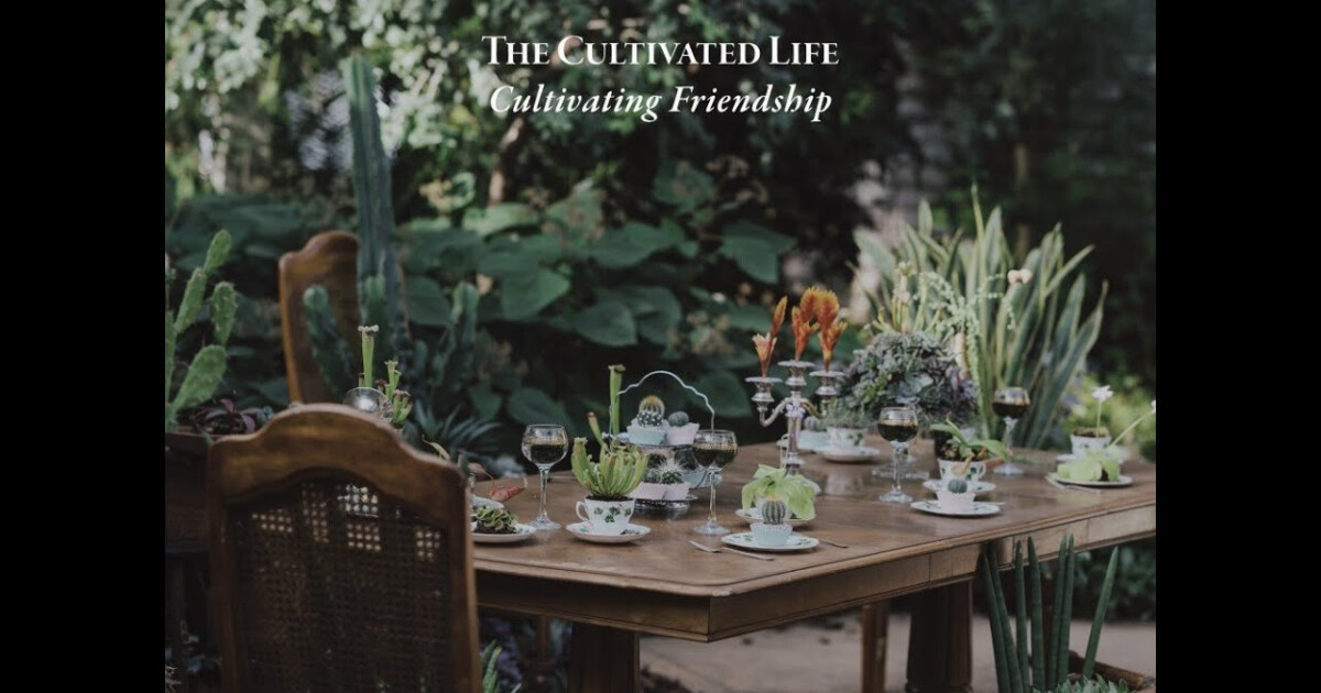 The Cultivated Life | Friendship | Sermons | Timberline Church