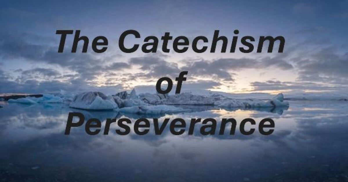 Catholicism 101 - The Catechism of Perseverance | St. Elizabeth Ann ...