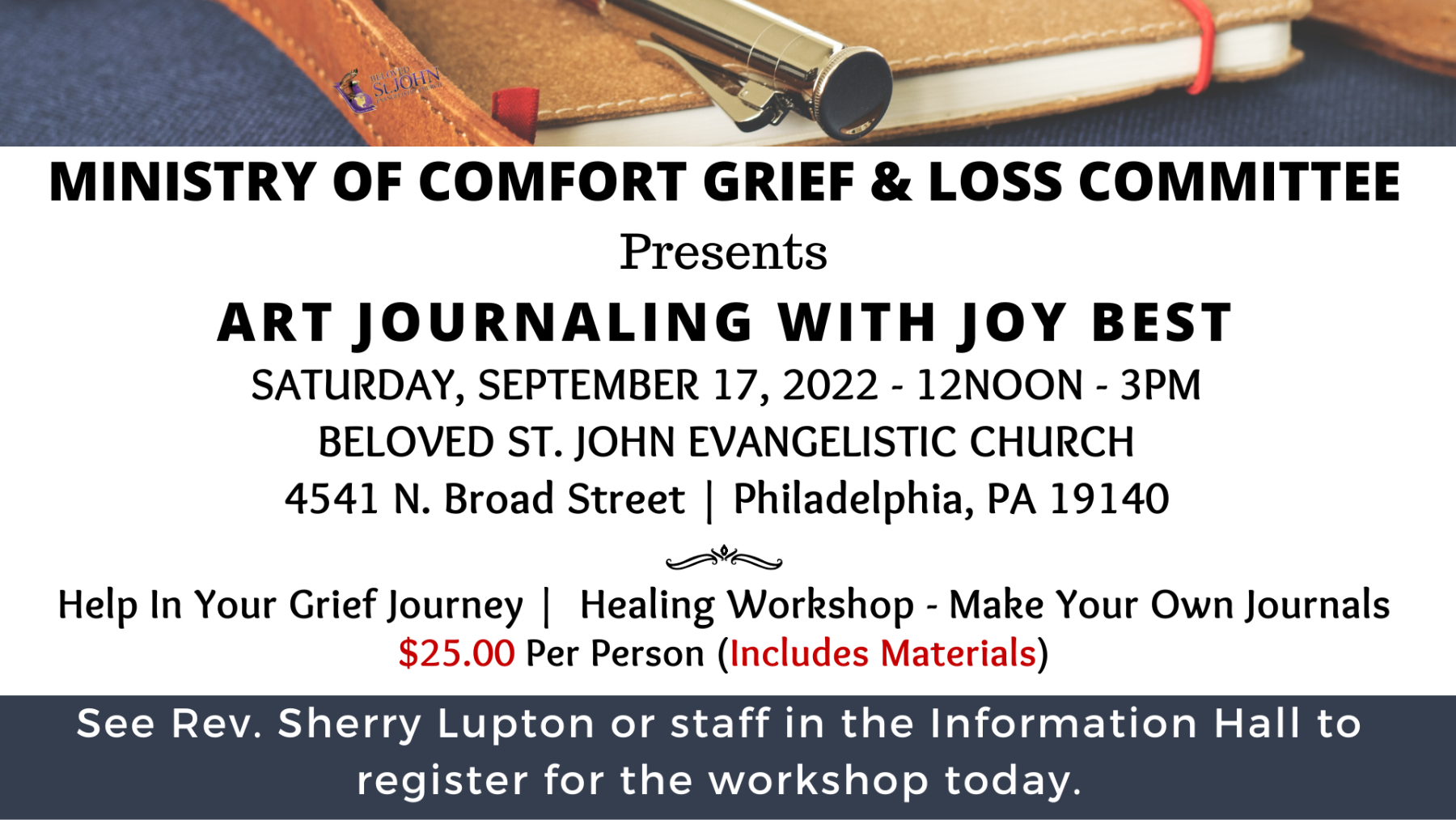 MINISTRY OF COMFORT ART JOURNALING WITH JOY BEST | Beloved St. John ...