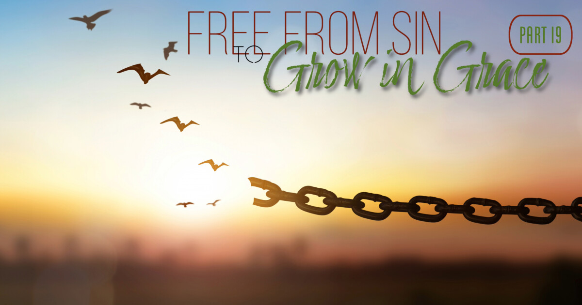 Free from Sin to Grow in Grace Pt 19 | Sermons | The Point Christian ...