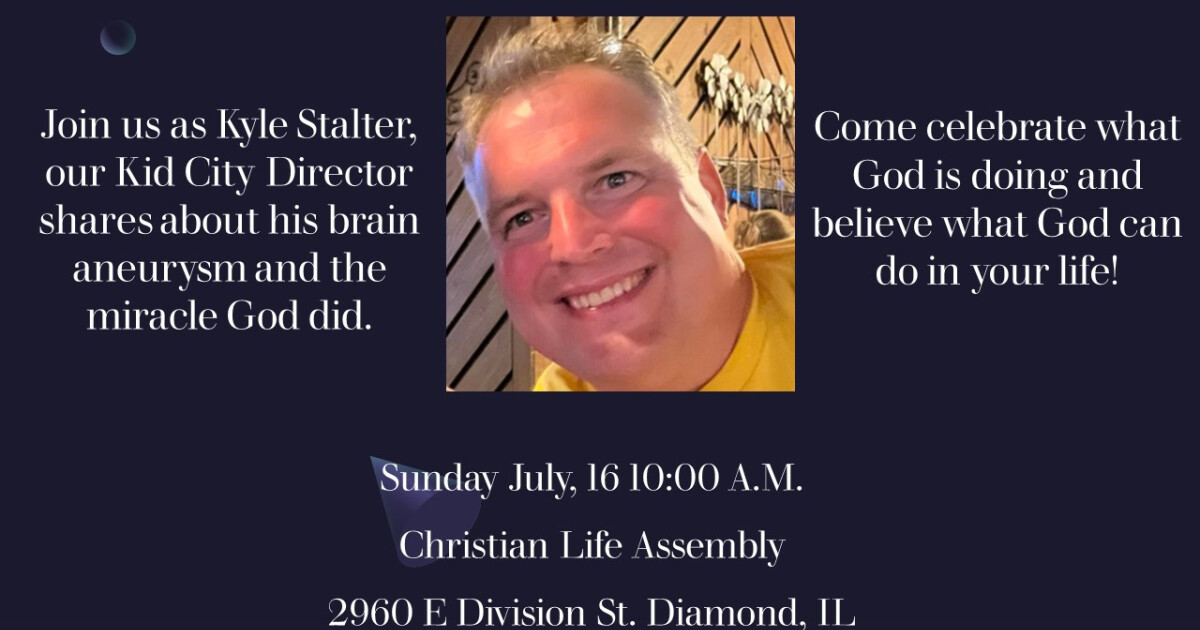 Kyle Stalter's Testimony | Sermons | Christian Life Assembly