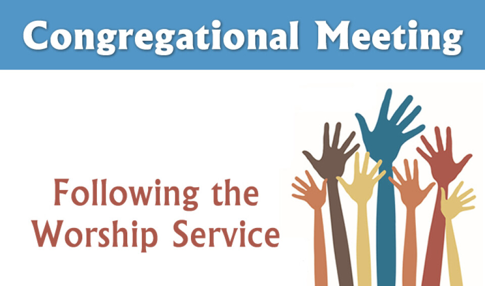 Congregational Meeting | Lake Forest Park Church