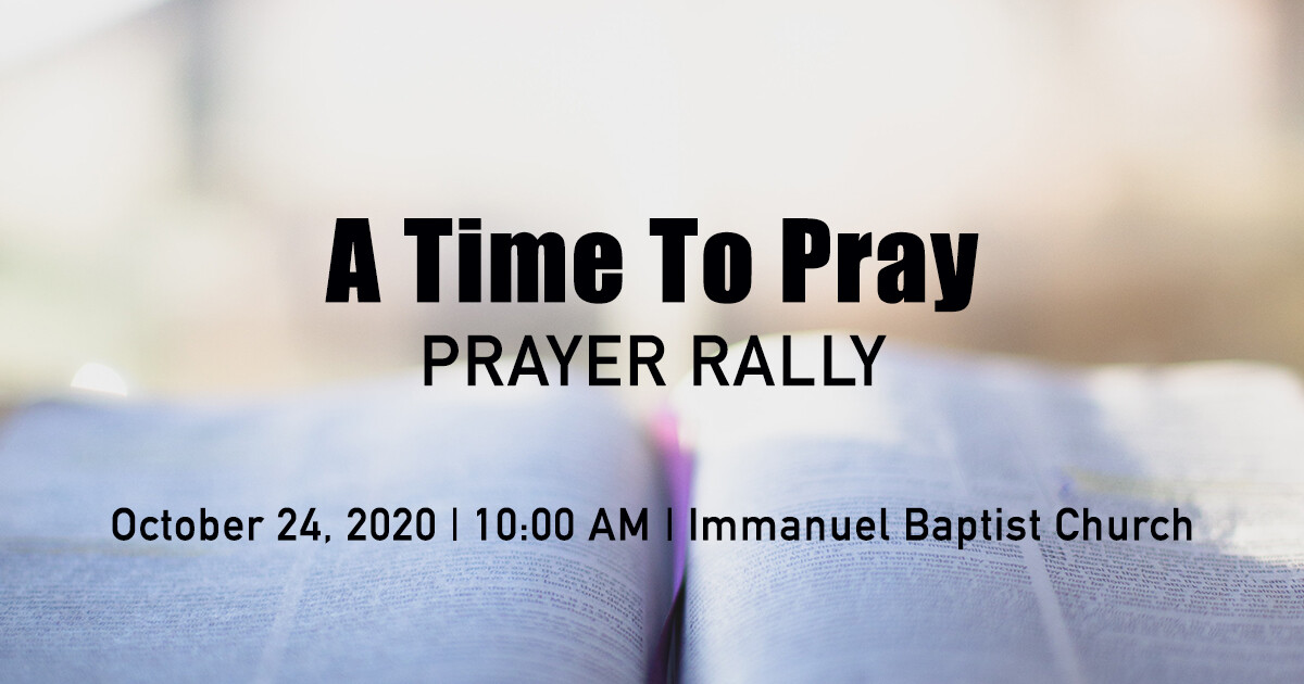 Prayer Rally | Immanuel Baptist Church | Wichita