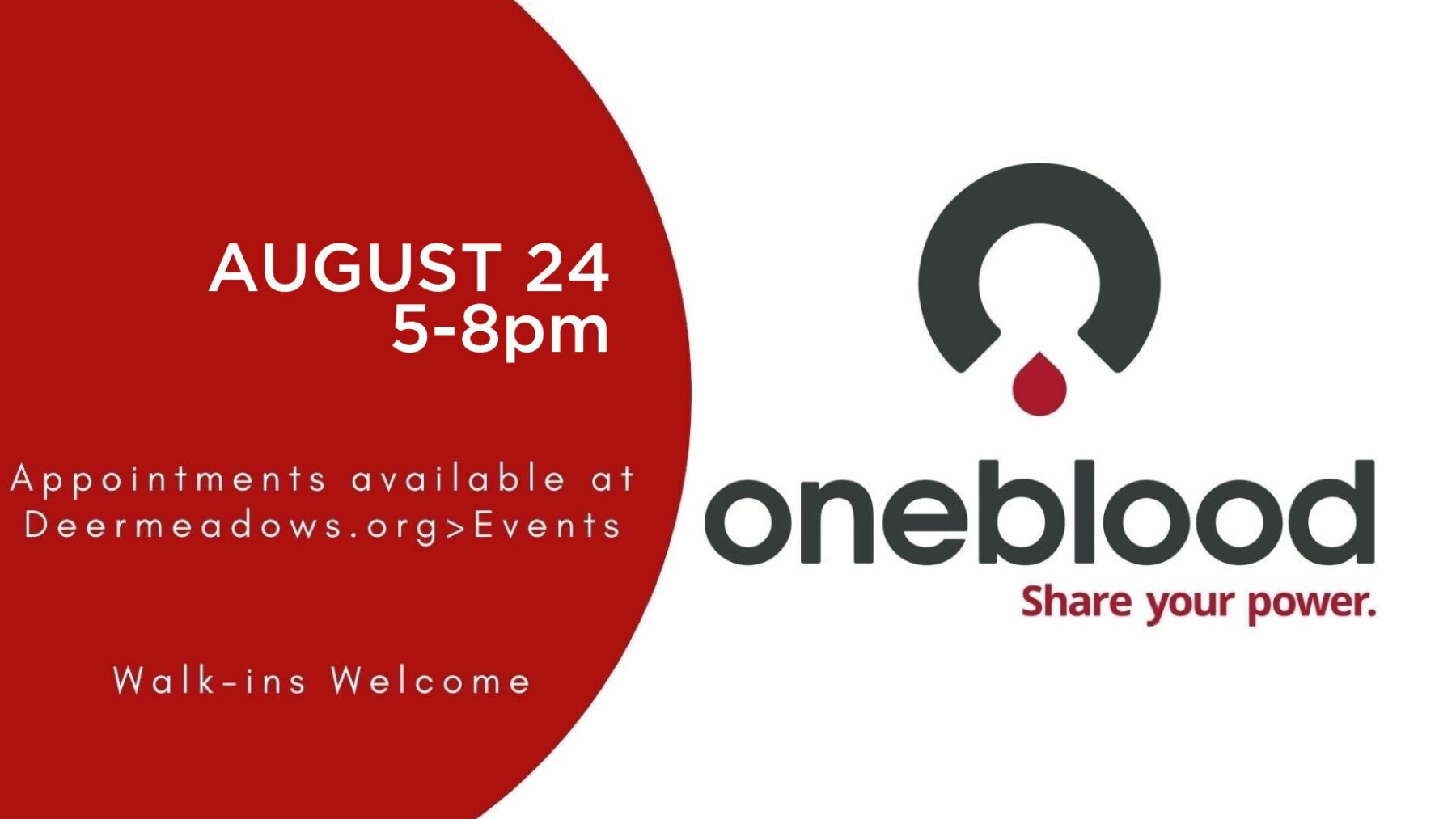 OneBlood - Mobile Blood Drive | Deermeadows Baptist Church
