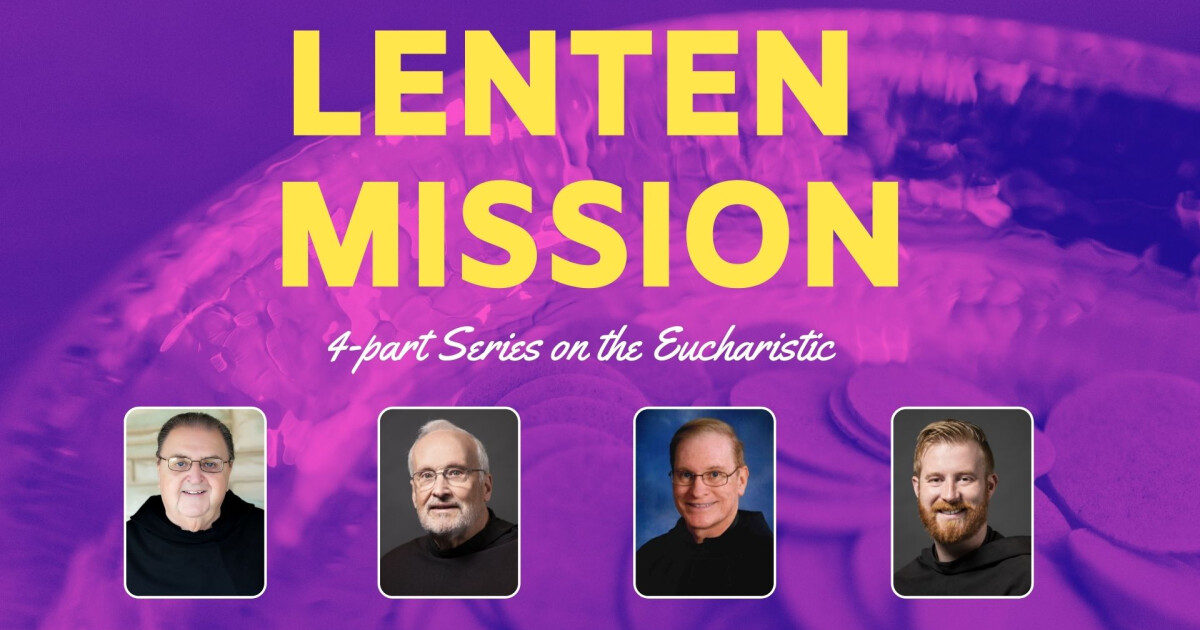 Lenten Mission - The Eucharist in Scripture | Good Shepherd Catholic ...