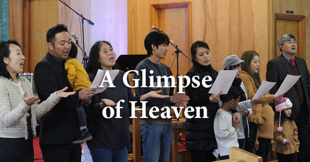 A Glimpse of Heaven | CGGC eNews | Churches of God GC