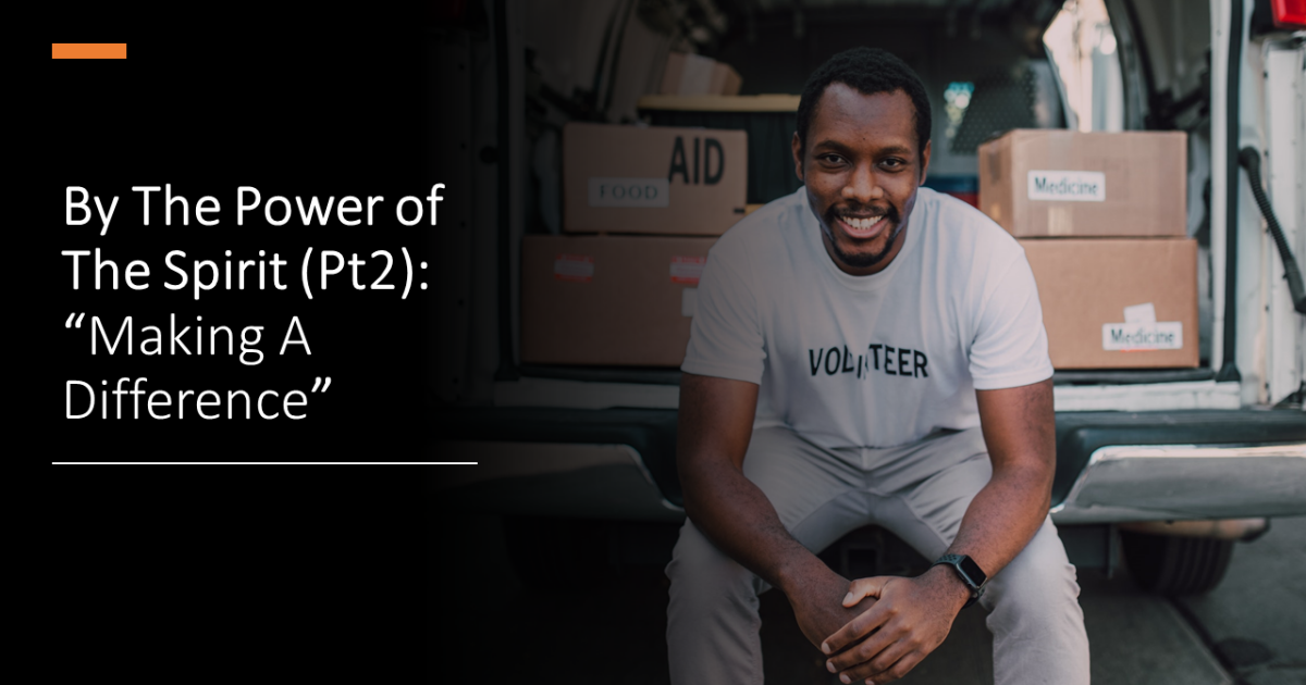 Making A Difference | Sermons | New Beginnings Christian Fellowship | Kent