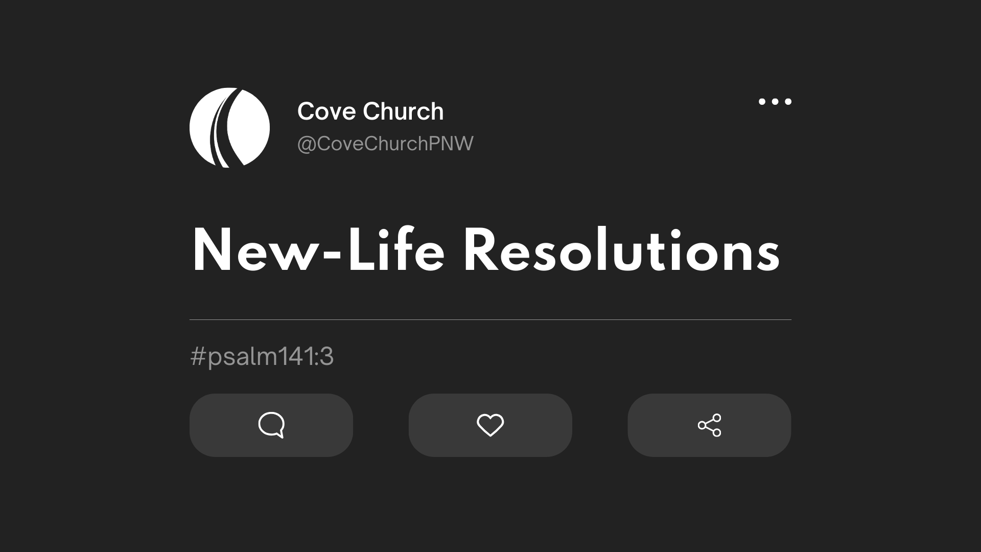 Messages | Cove Church