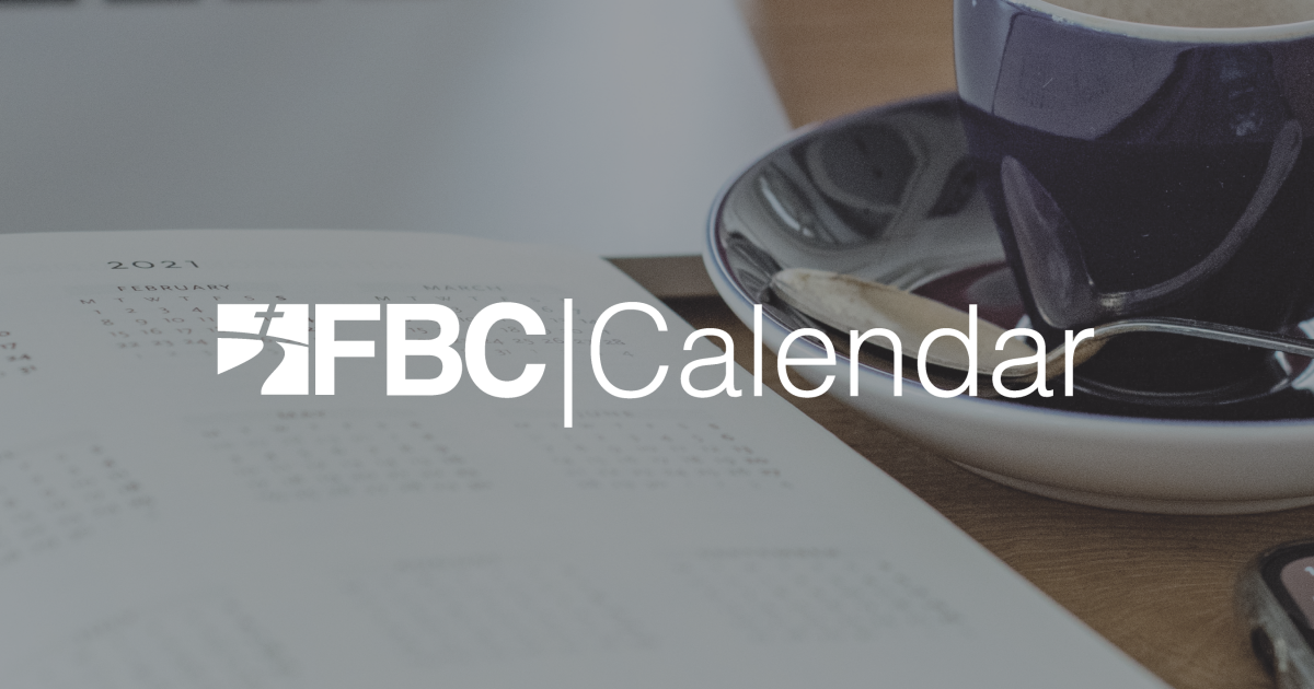 Calendar | FBC Durham