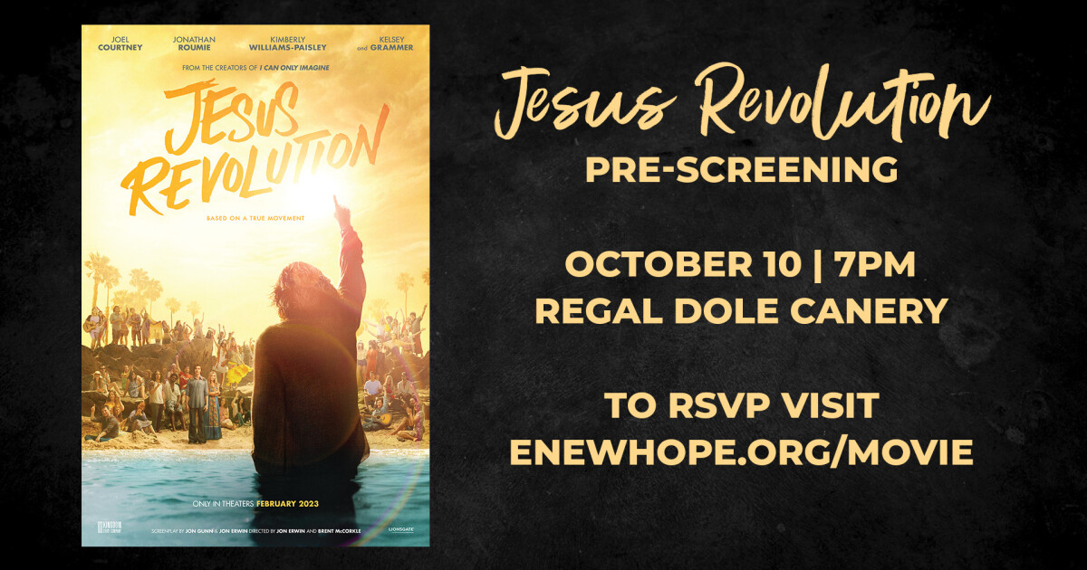 Jesus Revolution Pre-Screening | New Hope Oahu