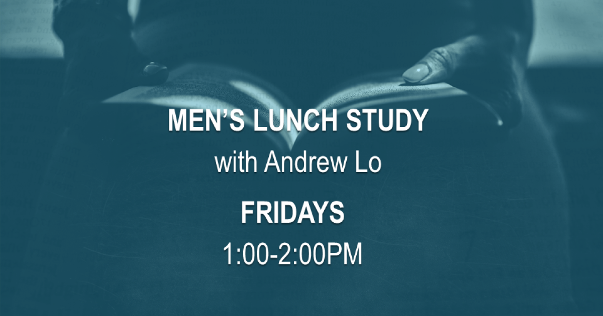Men's Lunch Bible Study | Union Church