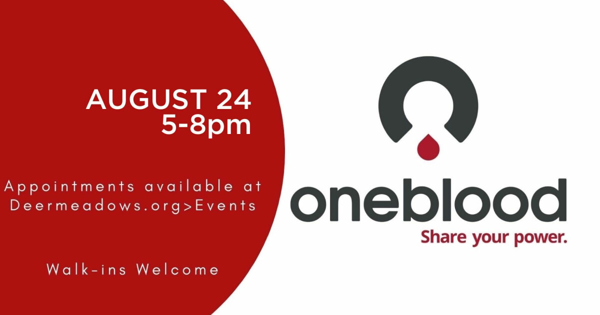OneBlood - Mobile Blood Drive | Deermeadows Baptist Church