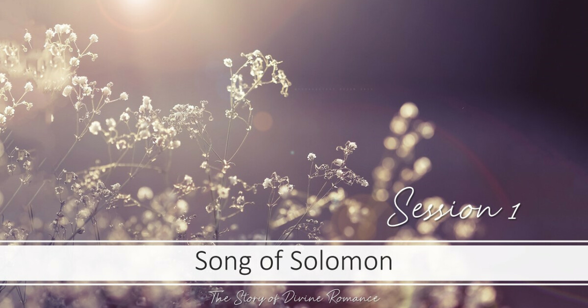 Song of Solomon Session 1 | Sermons | The Point Christian Fellowship