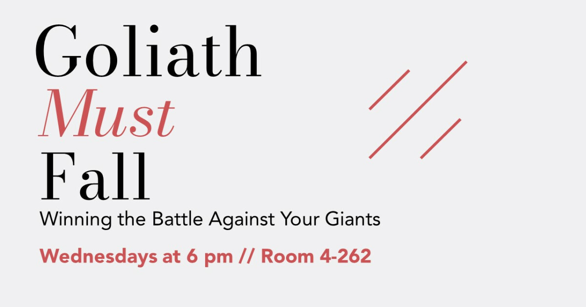 Goliath Must Fall Study | Hunters Glen Baptist Church