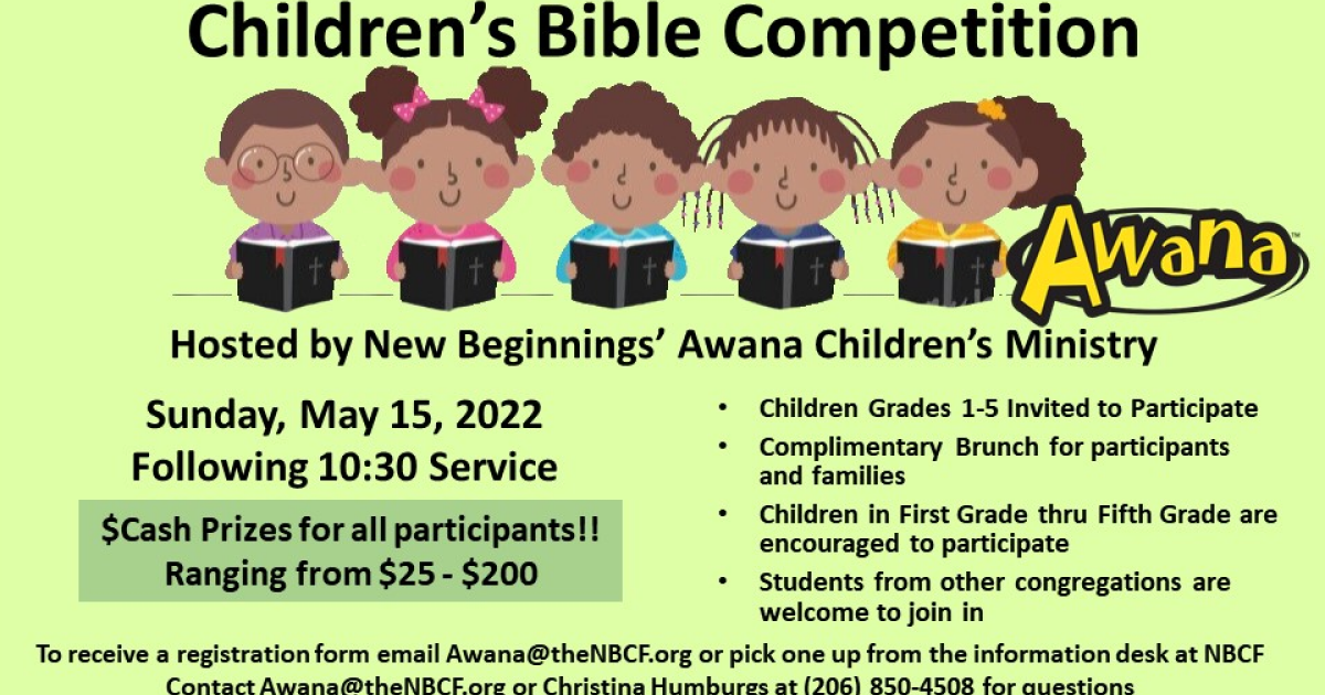 Awana Bible Competition | New Beginnings Christian Fellowship | Kent
