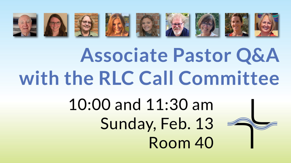 Associate Pastor Q&A | Roseville Lutheran Church
