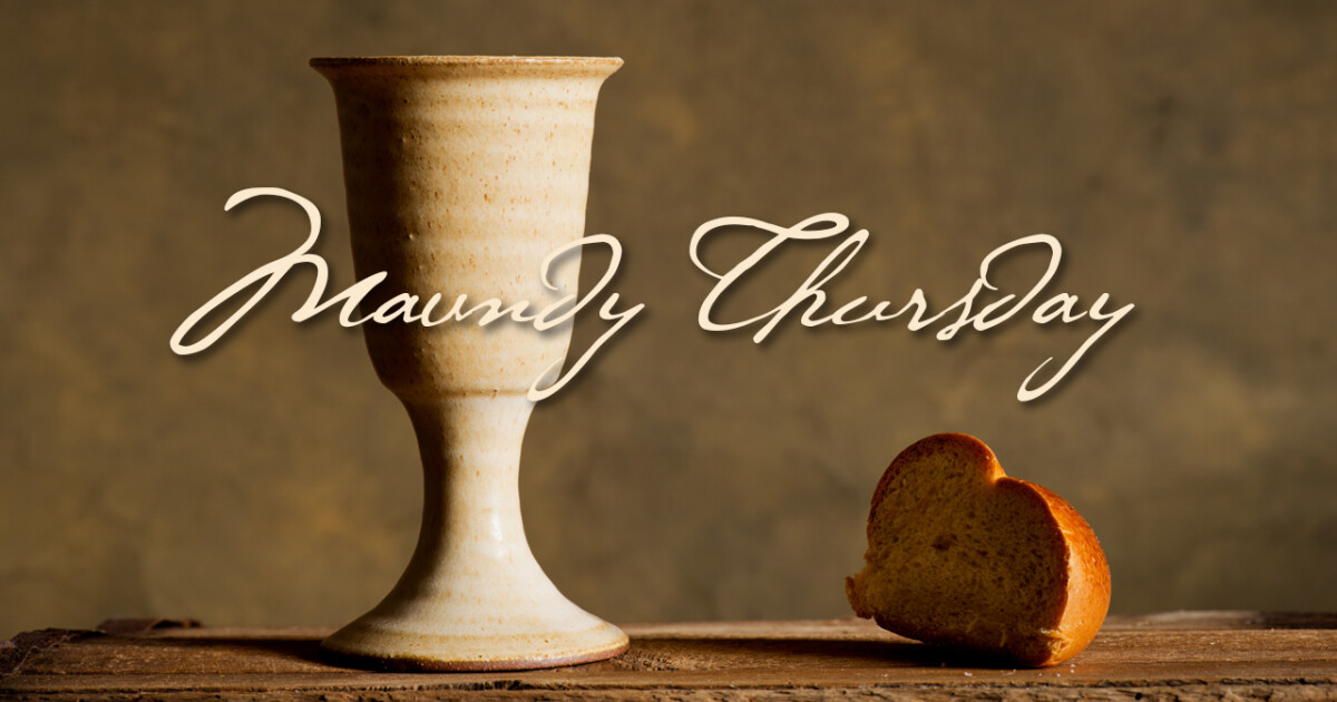 Maundy Thursday Bulletin Covers