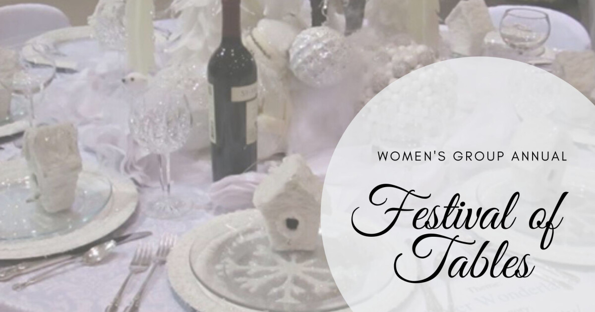 Women's Group Festival of Tables | Good Shepherd Catholic Community