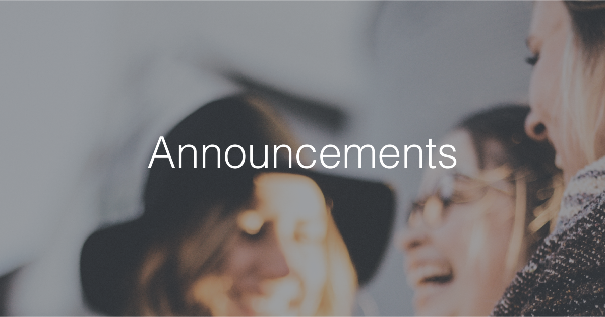 Announcements | FBC Durham