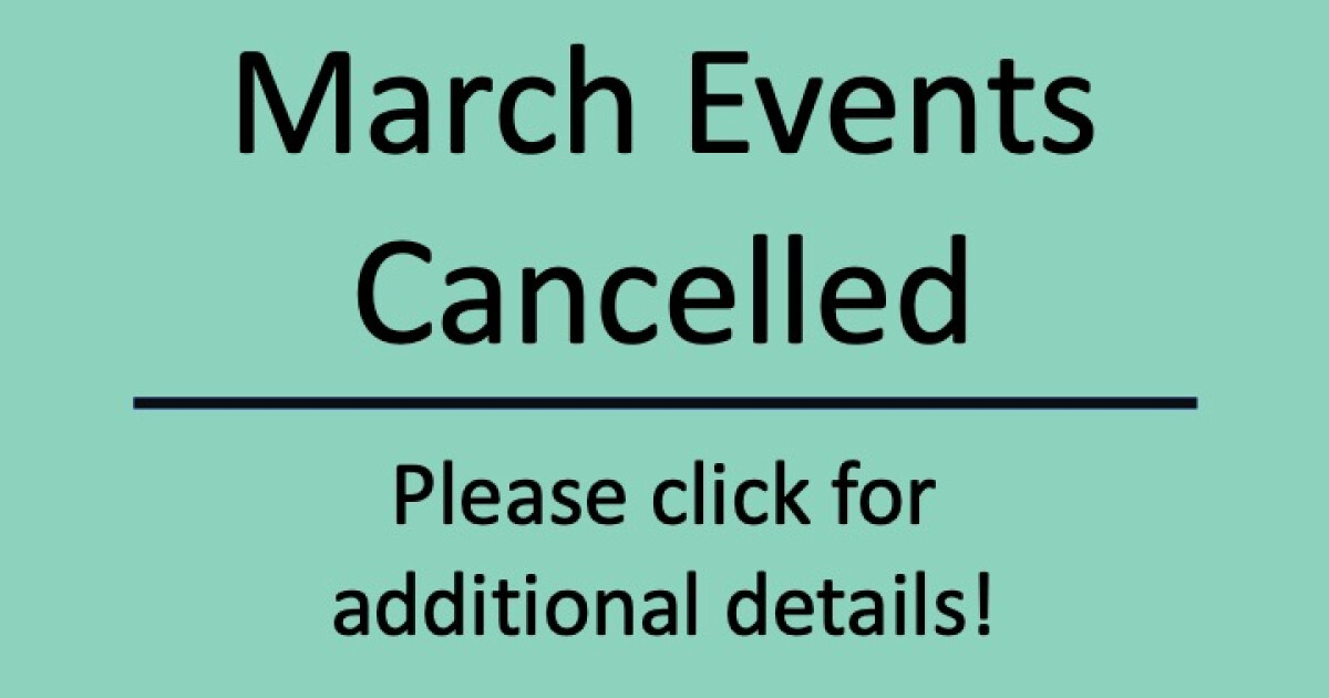 March Events Cancelled | Covenant Presbyterian Church