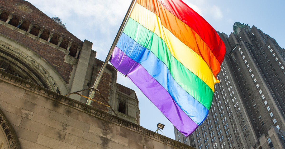 Blessing of the Pride Flag | St. Bart's
