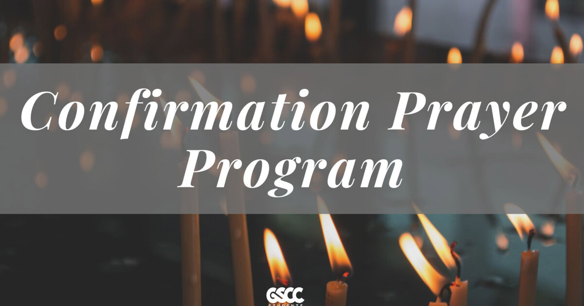 Confirmation Prayer Program | Good Shepherd Catholic Community
