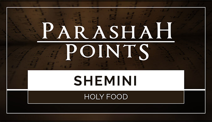PARASHAH POINTS SHEMINI HOLY FOOD